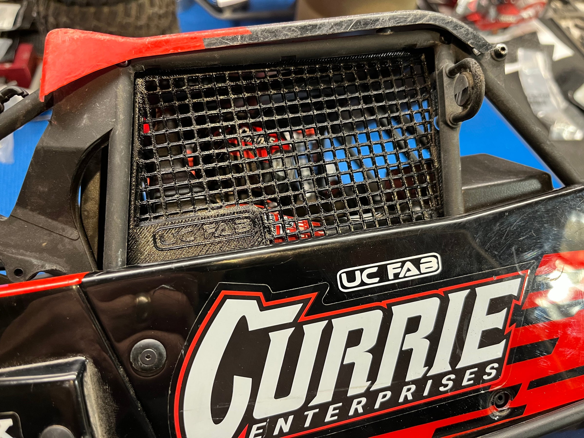 LOSI Hammer rey window nets | Ultra Custom Fabrication