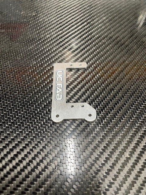 single offset Capra axle BTA servo mount | Ultra Custom Fabrication